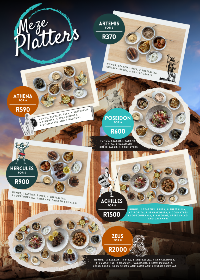 Menu - Yassou Taverna